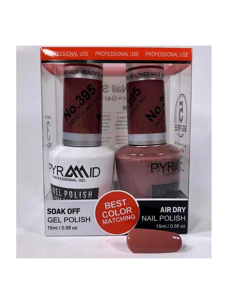 Pyramid Nail Combo - Gel and Matching Polish 395 - Walmart.com