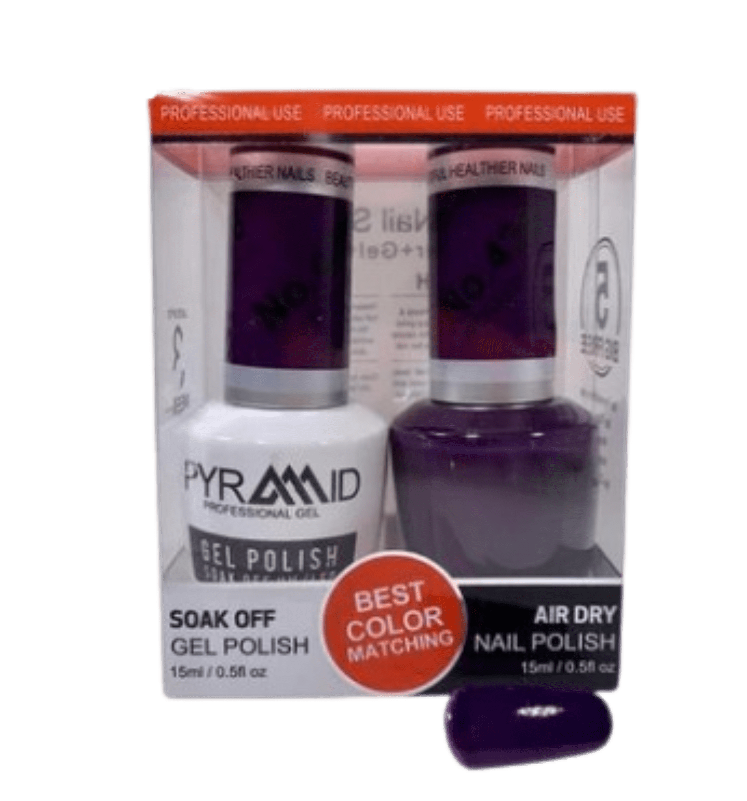 Pyramid Nail Duo - Gel Polish and Matching Nail Polish - 428 - Walmart.com
