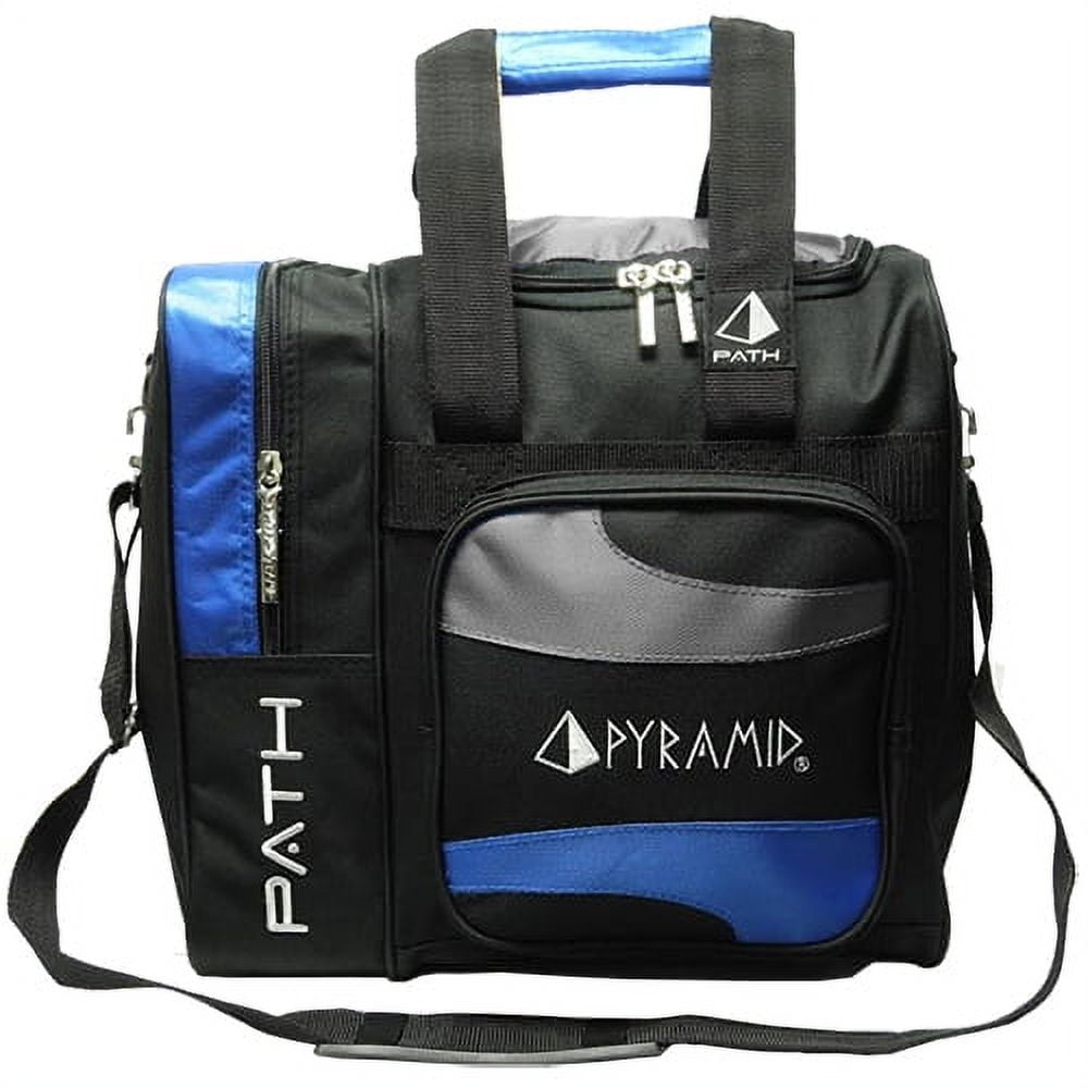 Pyramid Twisted Path Deluxe Single Tote Bowling Bag with Adjustable ...