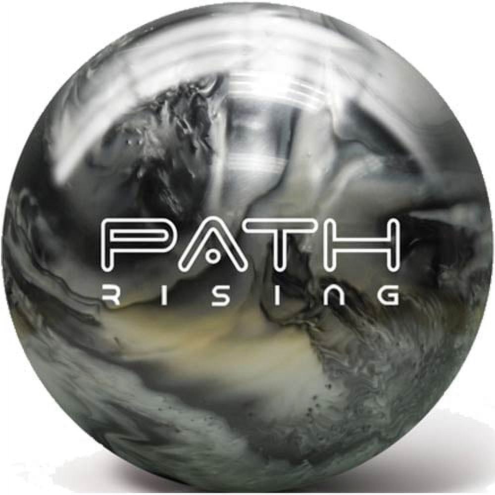 Pyramid Path Rising Black/Silver Pearl Bowling Ball - Walmart.com
