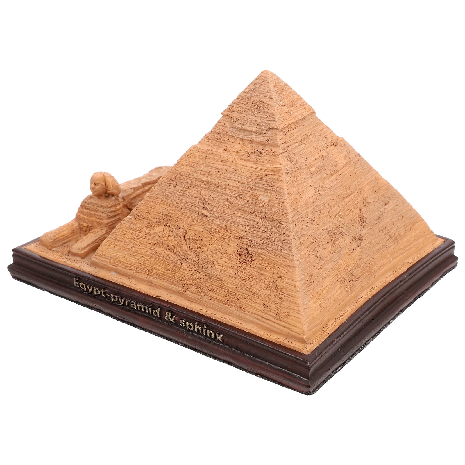 Pyramid Sculpture Sphinx Statue Pyramids Decoration - Walmart.com