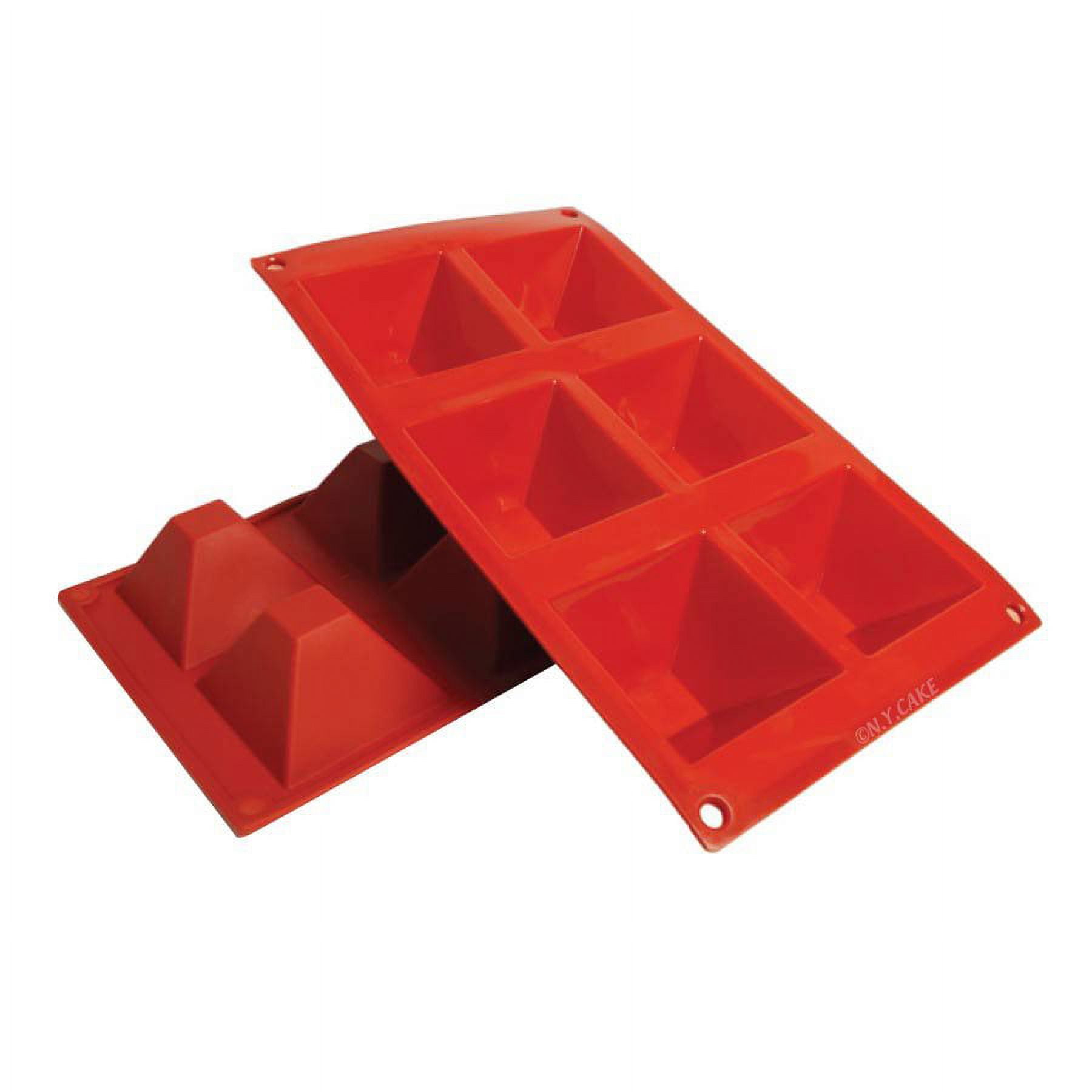 Pyramid Silicone Baking Mold 3 Ounce - Walmart.com