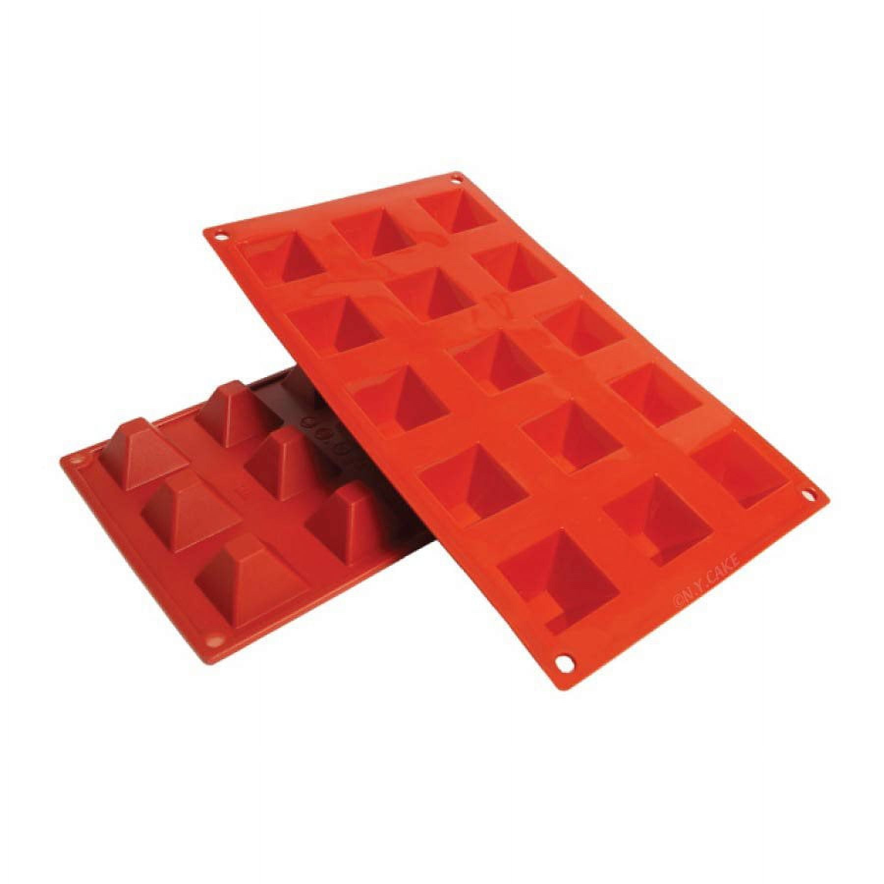 Pyramid Silicone Baking Mold .7 Ounce - Walmart Business Supplies