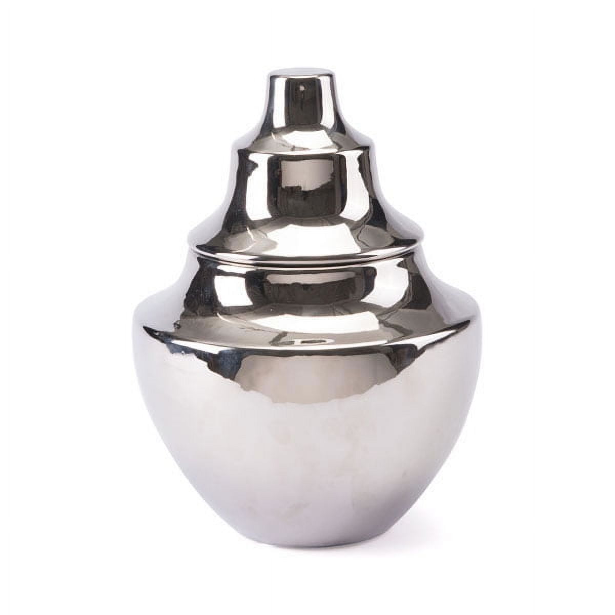 Pyramid Small Vase Silver - Walmart.com