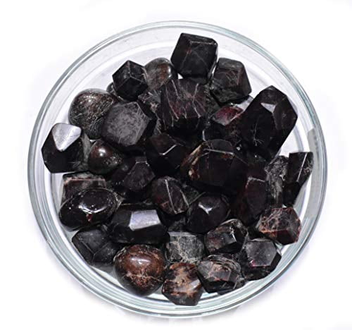 Pyramid Tatva Tumble - Garnet Polished Crystal Stone 6 Pieces Natural ...