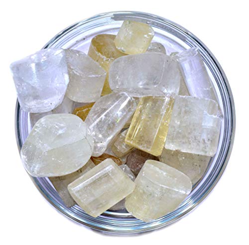 Pyramid Tatva Tumble - Optical Calcite 1 Pieces Natural Chakra ...