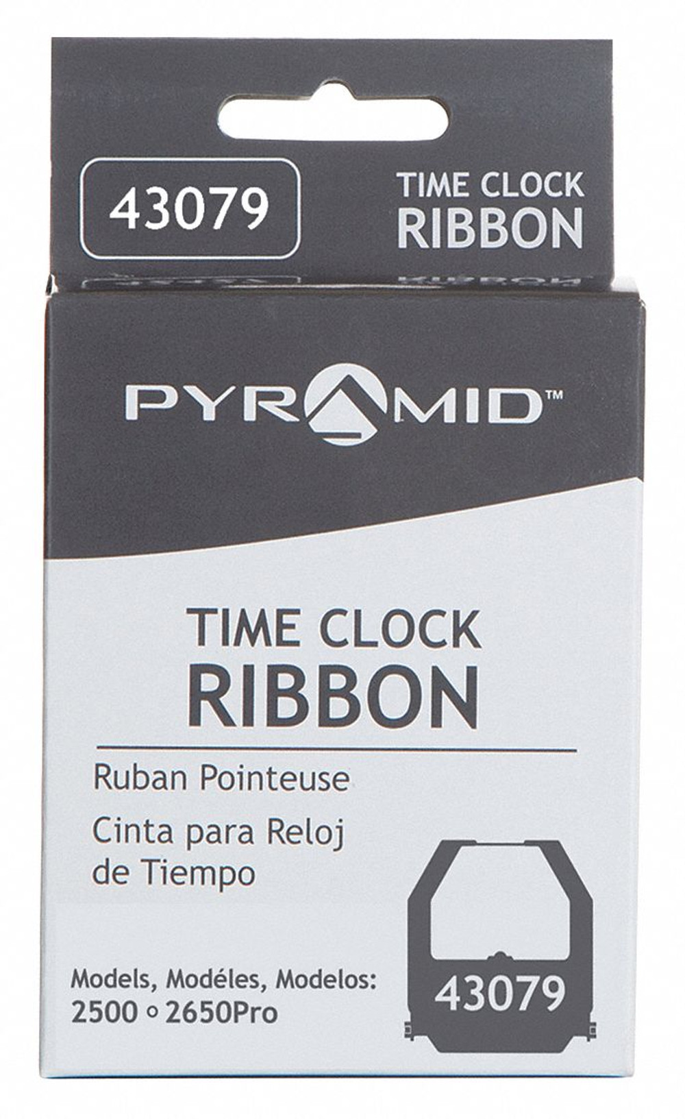 Pyramid Time Clock Ribbon,Black-Red 43079 43079 ZO-G6616298 - Walmart.com