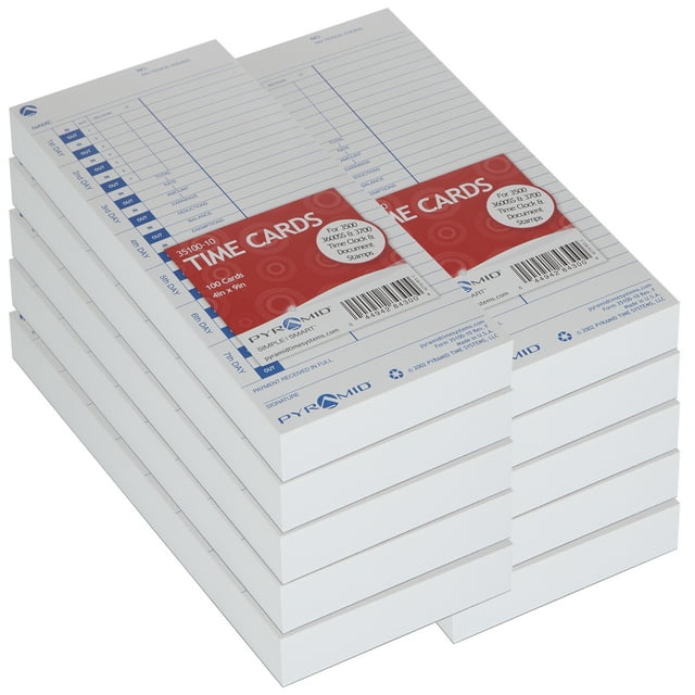 Pyramid Time Systems 35100-10MB English Language Authentic and Genuine ...
