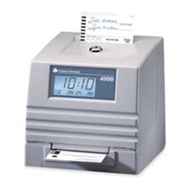 Pyramid Time Systems 4000 Time Clock Auto Totaling - Walmart.com