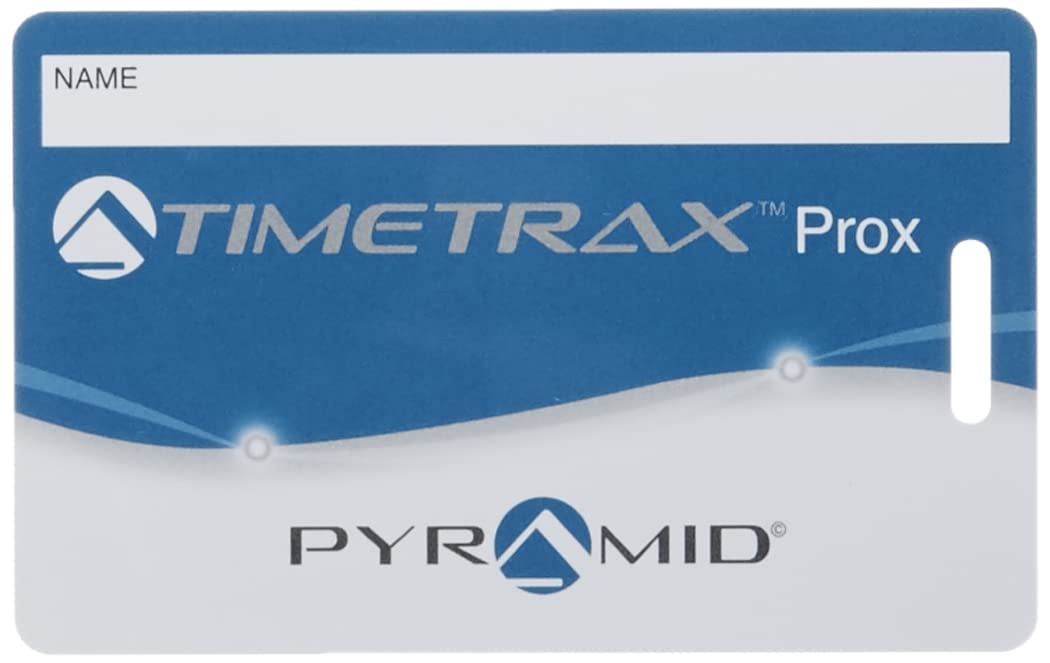 Pyramid Time Systems, 42454, Pyramid TimeTrax Proximity Badges, Genuine ...