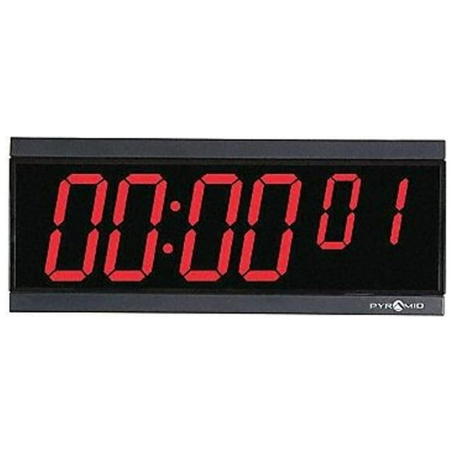 Pyramid Time Systems 9D26BRCT LED DIGITAL TIMER, RED, 2.5" NUMERAL, 6 ...