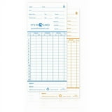 Pyramid Time Time Cards for 2600, 2650 Time Recorder, Double Sided ...