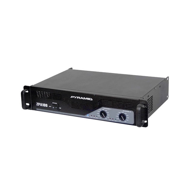 Pyramid - ZPA100 - 1000 Watts Stereo Powered Amplifier - Walmart.com