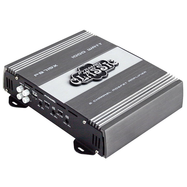 Pyramid classic 2 channel 1000 watt amplifier - Walmart.com