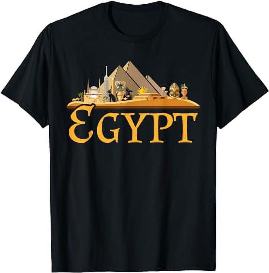 Pyramids Egypt T-Shirt - Walmart.com