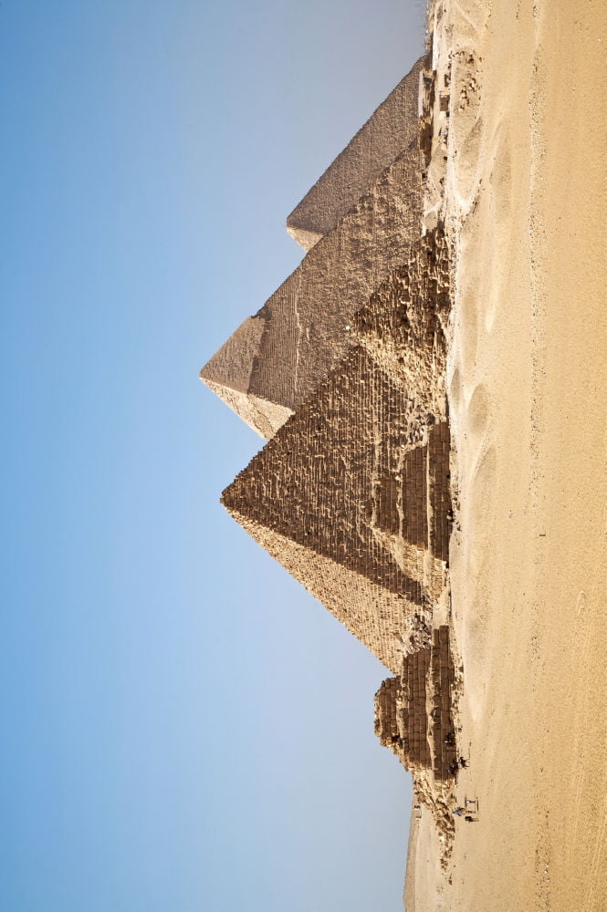 Pyramids Poster Egypt 12x16 Art Print on Metal Sign 12in x 16in Multi ...