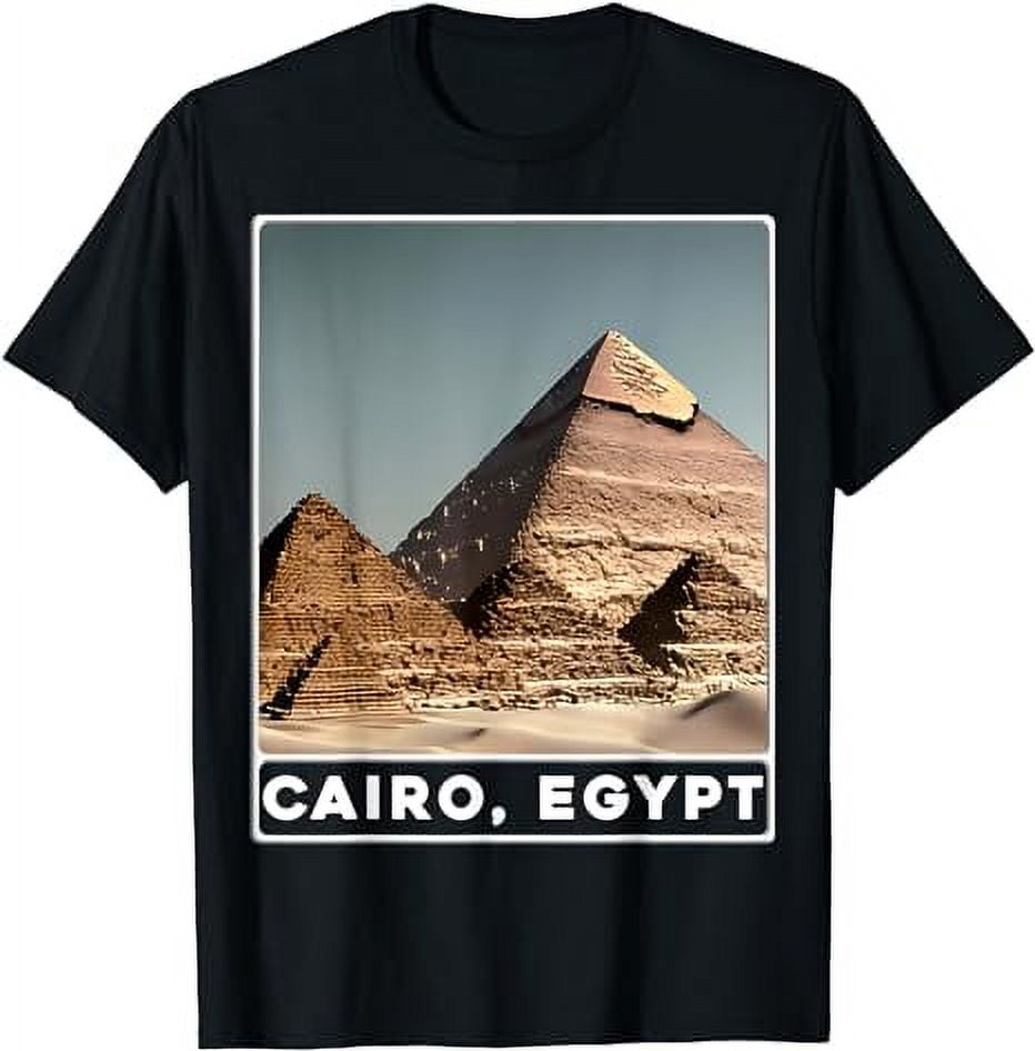 Pyramids of Giza Cairo Egypt Souvenir T-Shirt - Walmart.com
