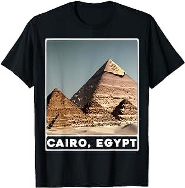 Pyramids of Giza Cairo Egypt Souvenir T-Shirt - Walmart.com