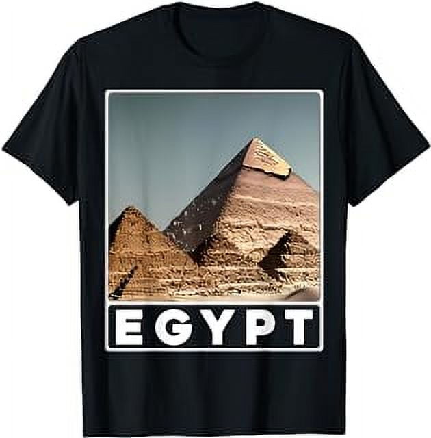 Pyramids of Giza Cairo Egypt T-Shirt - Walmart.com
