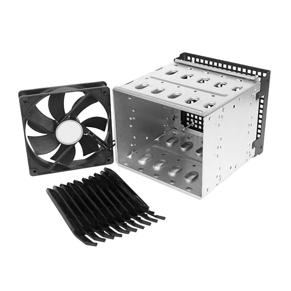 Pyramidti 1 Set Hard Disk Cage 3.5-inch Desktop Multi-layer Mechanical ...