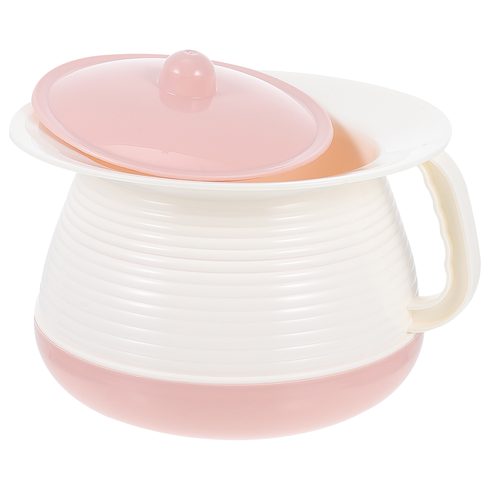 Pyramidti 1 Set Plastic Spittoon with Lid Portable Chamber Pot Covered ...