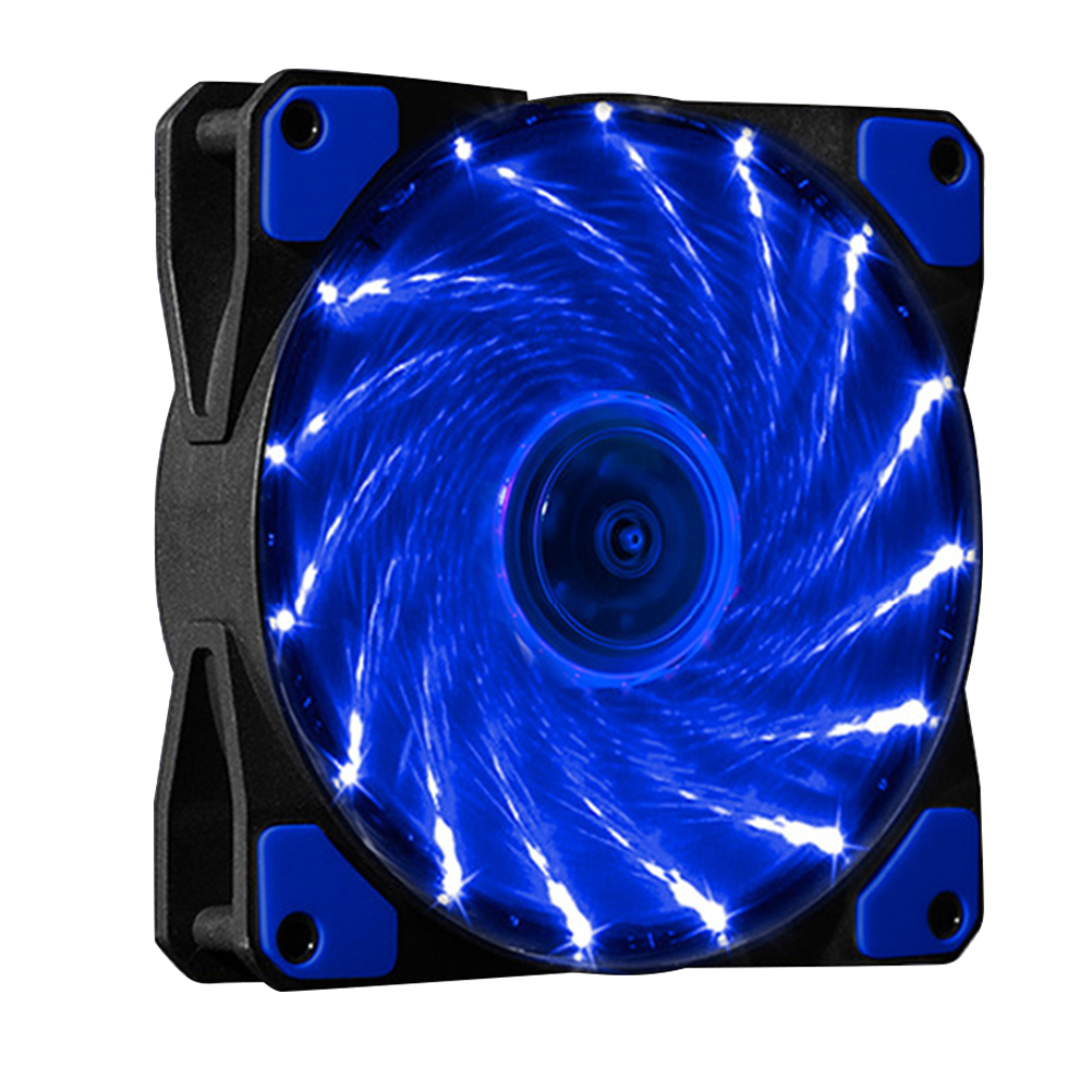 LEORX RGB Case Fan for Computer with Ultra Silent Cooling Blue ABS ...