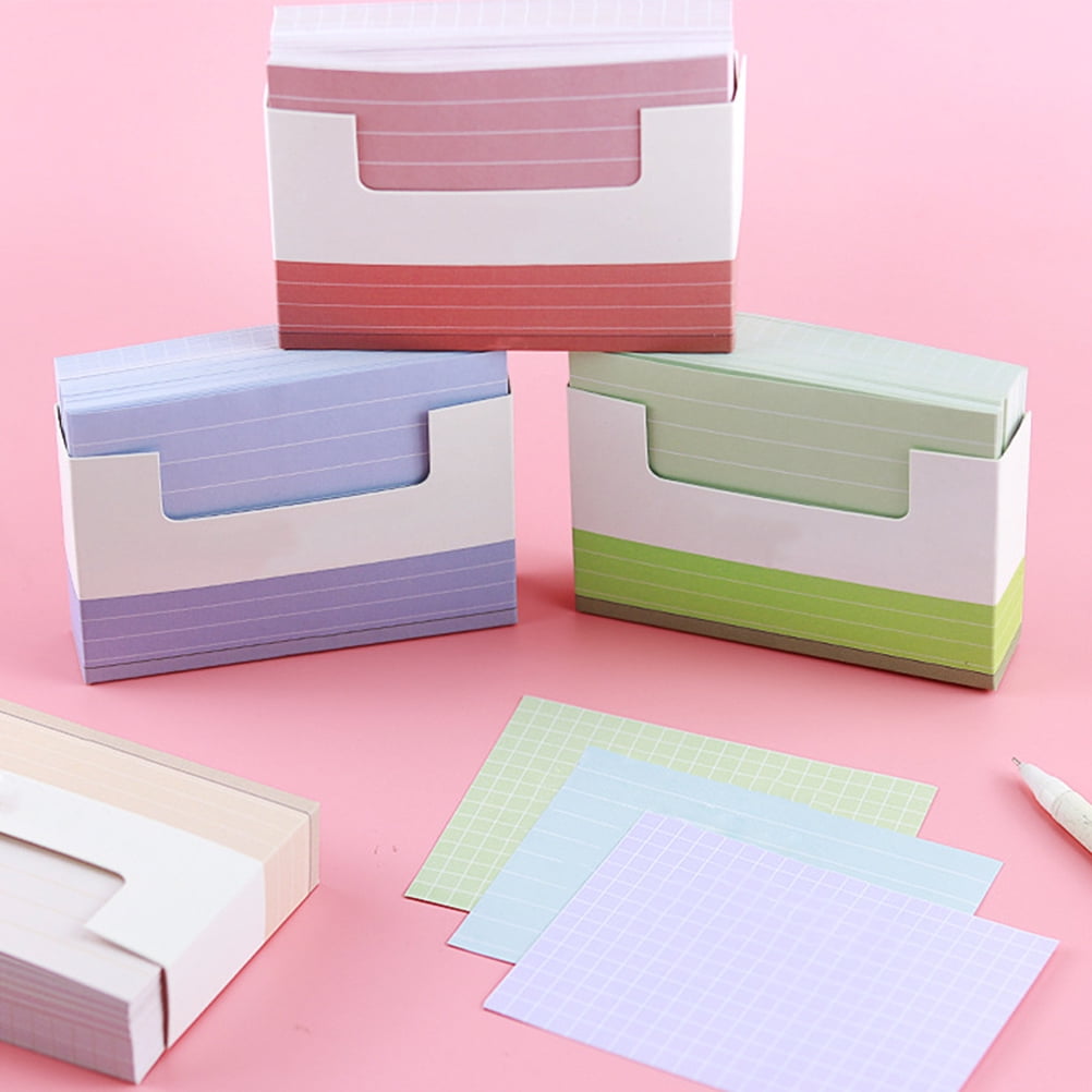 Pyramidti 150 Pcs Lined Note Index Card Study Cards Flashcards for ...