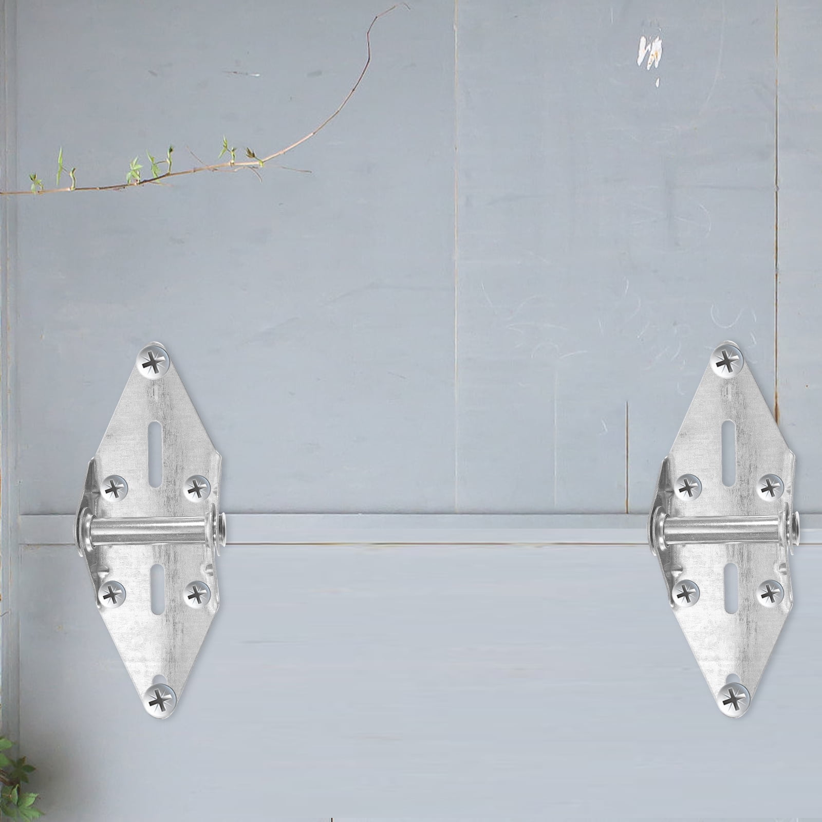 Pyramidti 2 Pcs Door Hinge Garage Hinges with Mounting Bolts for Doors ...