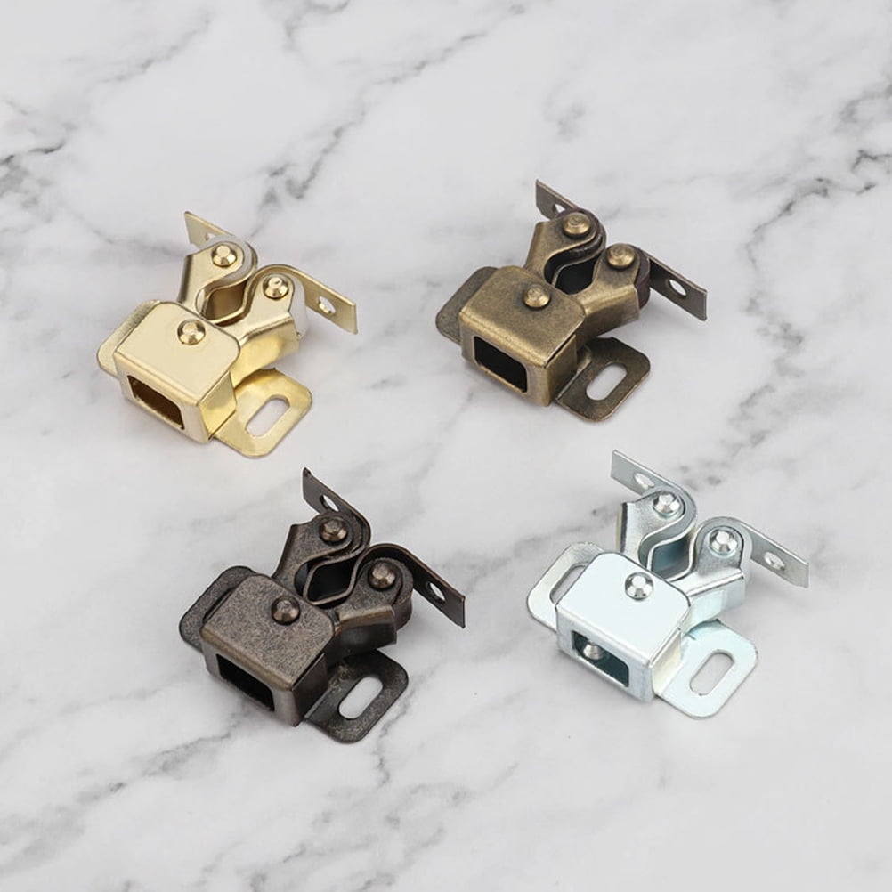 Pyramidti 20 Pcs Double Roller Lock Latch Spring Cabinet Latches ...