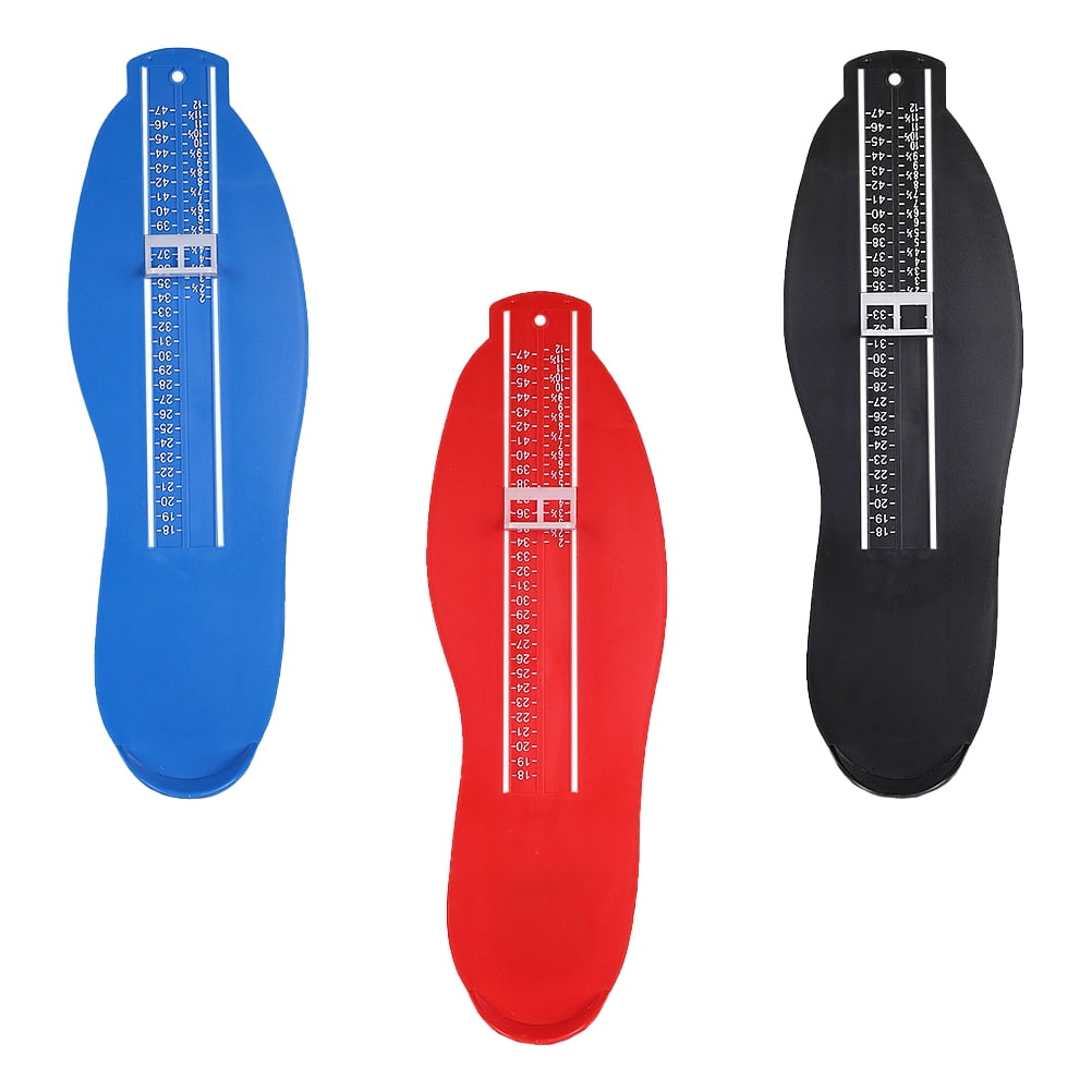Pyramidti 3Pcs Lightweight Foot Measure Gauge Kids Foot Ruler Shoes ...