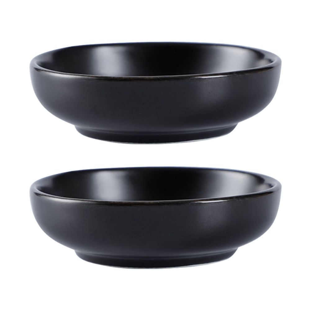 Pyramidti 3pcs Ceramic Relish Plate Simple Seasoning Dish Ceramic Cold ...