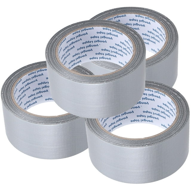 Pyramidti 4 Rolls of Adhesive Window Tape Heavy Duty Duct Tape Door ...
