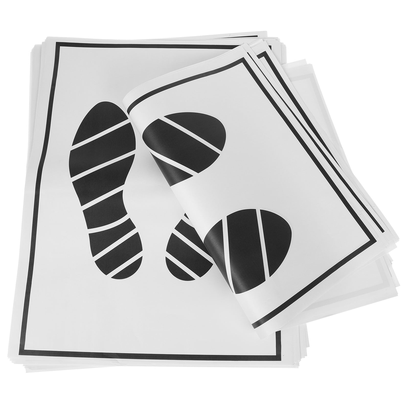 Pyramidti 50Pcs Disposable Car Interior Floor Mats Printing Papers ...