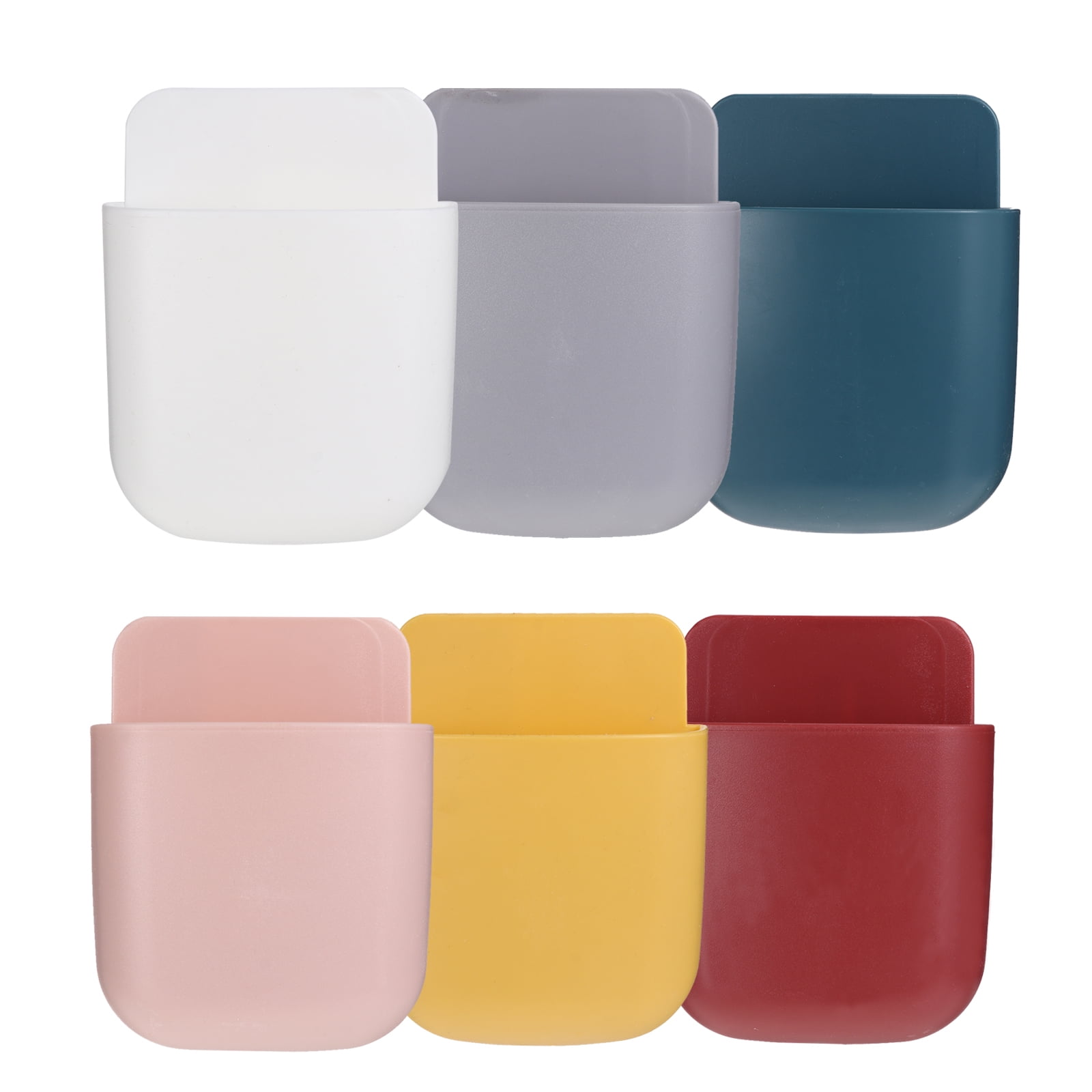 Pyramidti 6 Pcs ABS Practical Storage Racks Brackets Household Phone ...