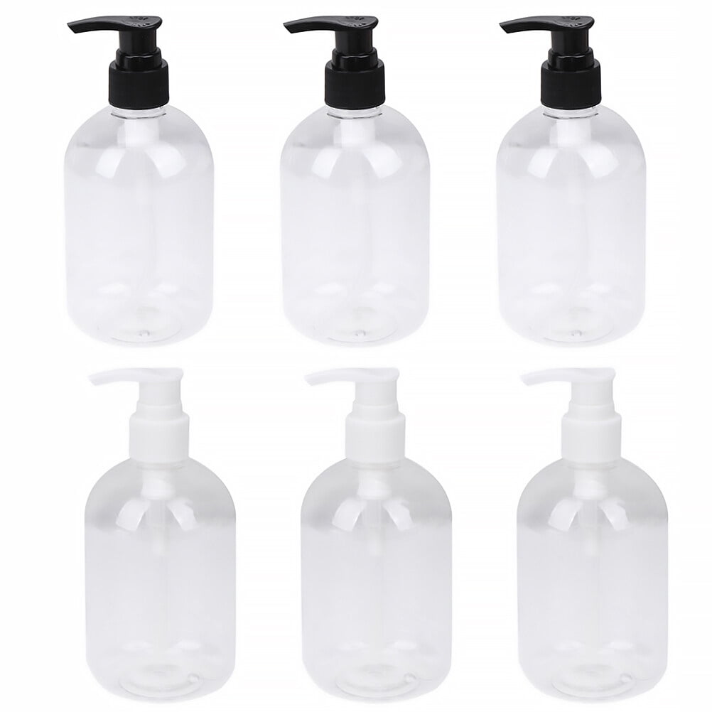 Pyramidti Empty Shampoo Container,6pcs Useful Shower Gel Bottles ...