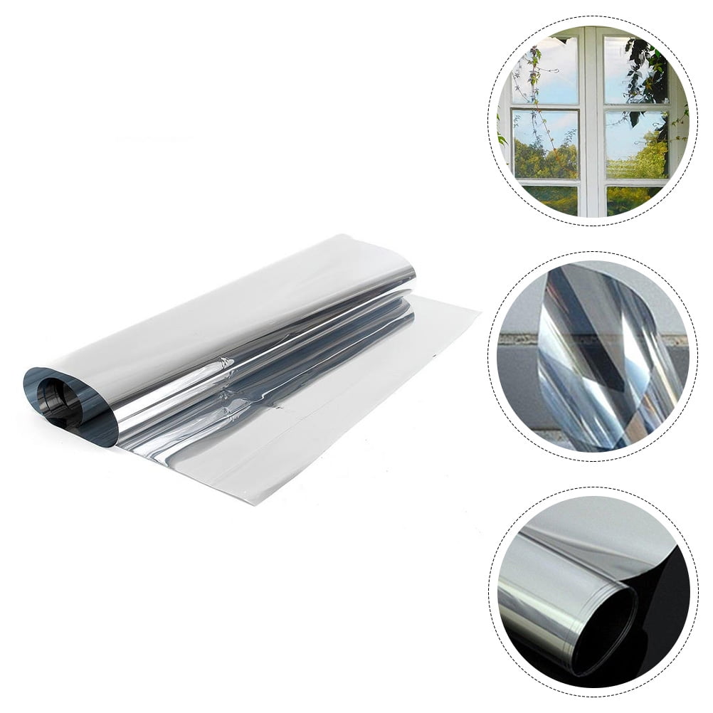LEORX Heat Insulation Window Film Silver 1Pcs 27.6X15.7in - Walmart.com