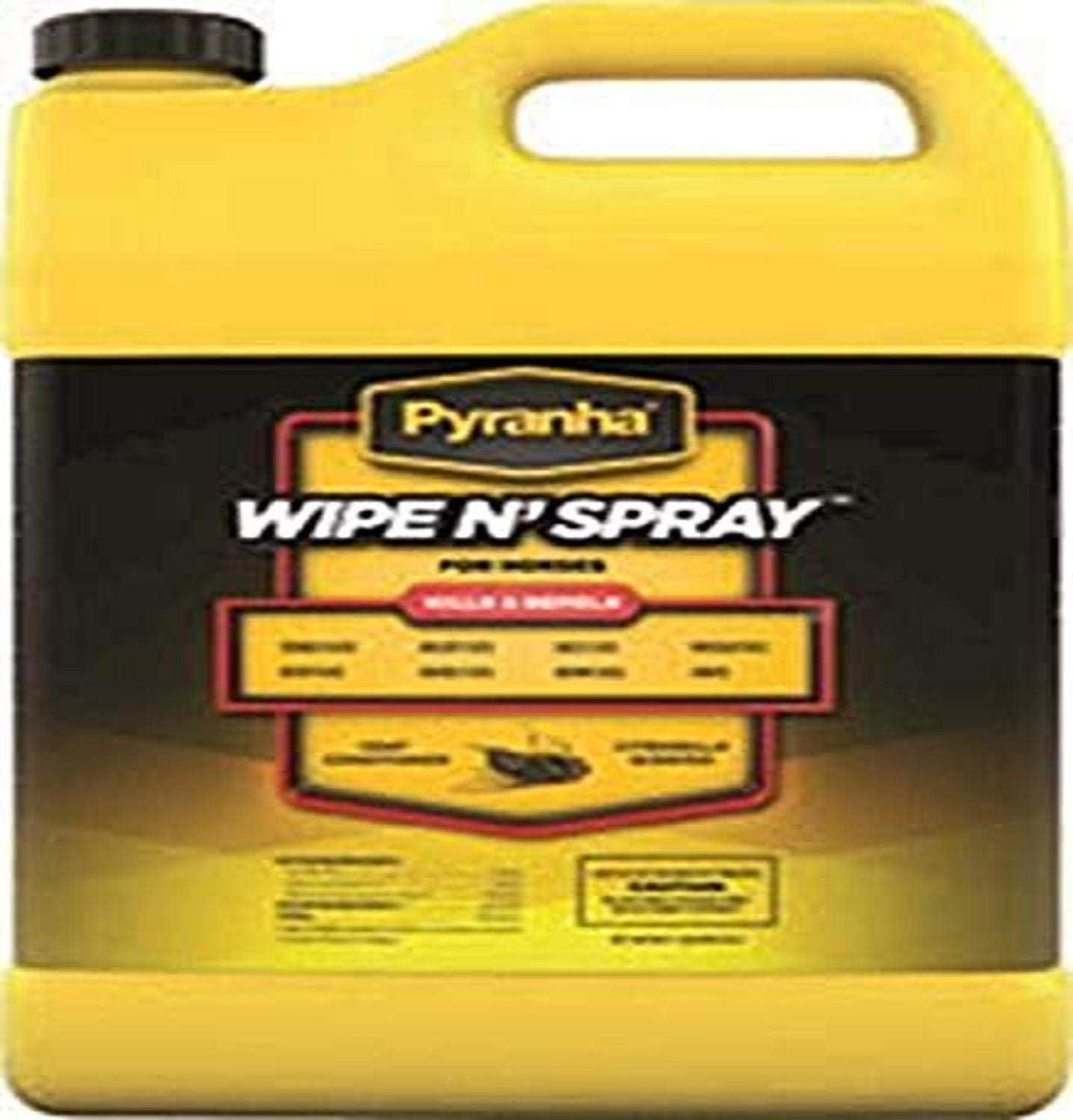 Pyranha Wipe N'Spray Fly Protection Spray, Pyrethrum Formula ...