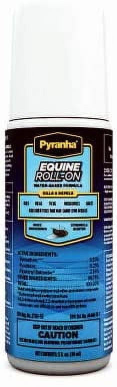 Pyranha Equine Roll-On Water Base Formula Repellent 3 oz. - Walmart.com