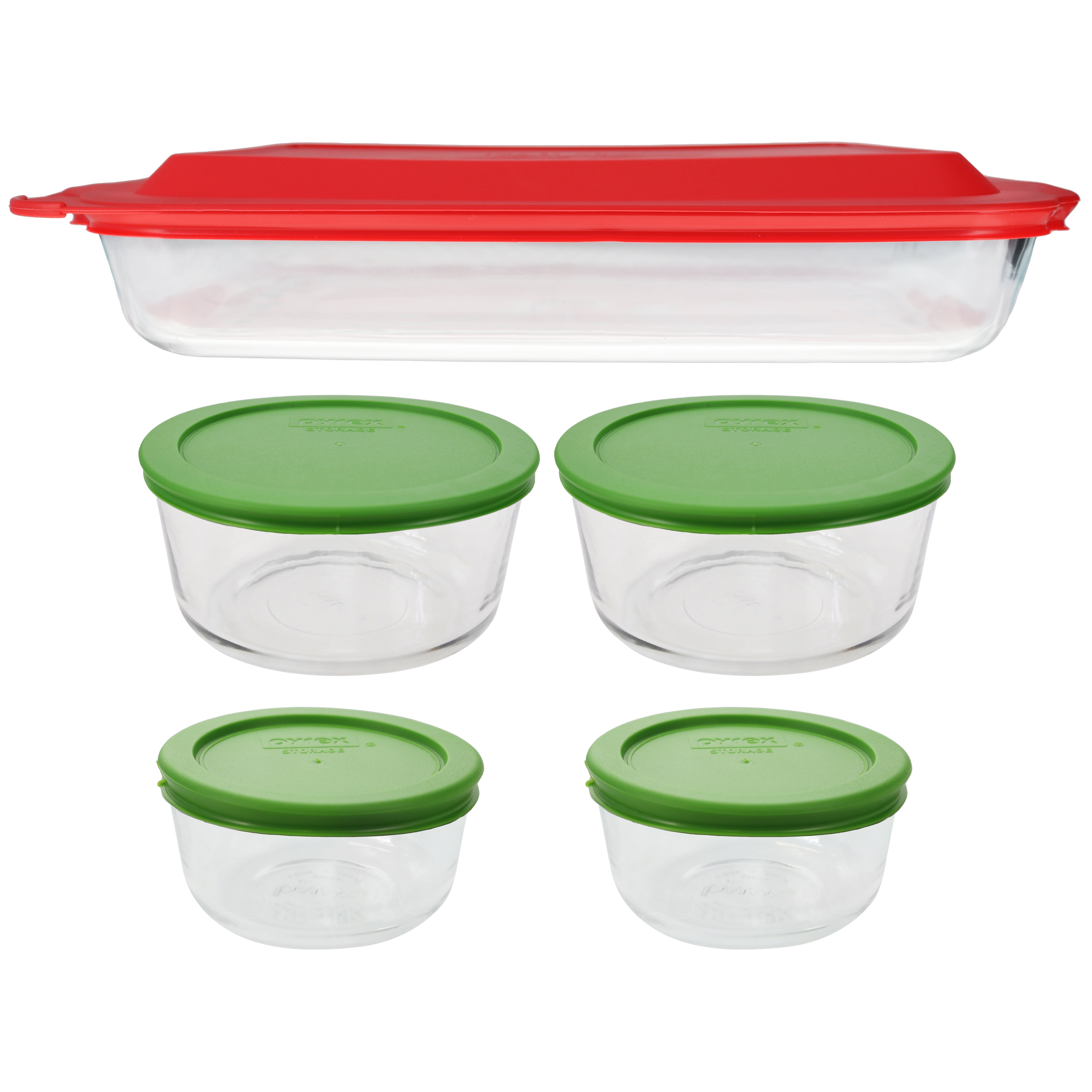Pyrex 10-Piece Holiday Bundle for 233, 7200 and 7202 Glassware with ...