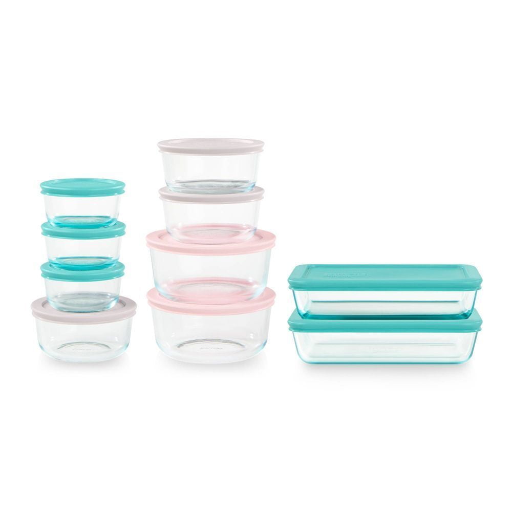 Pyrex 20pc Glass Storage Set - Walmart.com