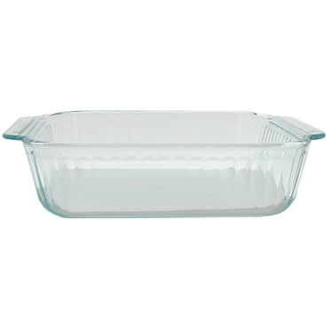 Pyrex Deep Glass Baking Dish with Lid, 7 x 11" - Walmart.com