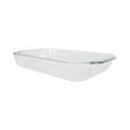 Large Pyrex 233 Bakeware - 3qt Clear Glass Oblong Baking Casserole Dish ...
