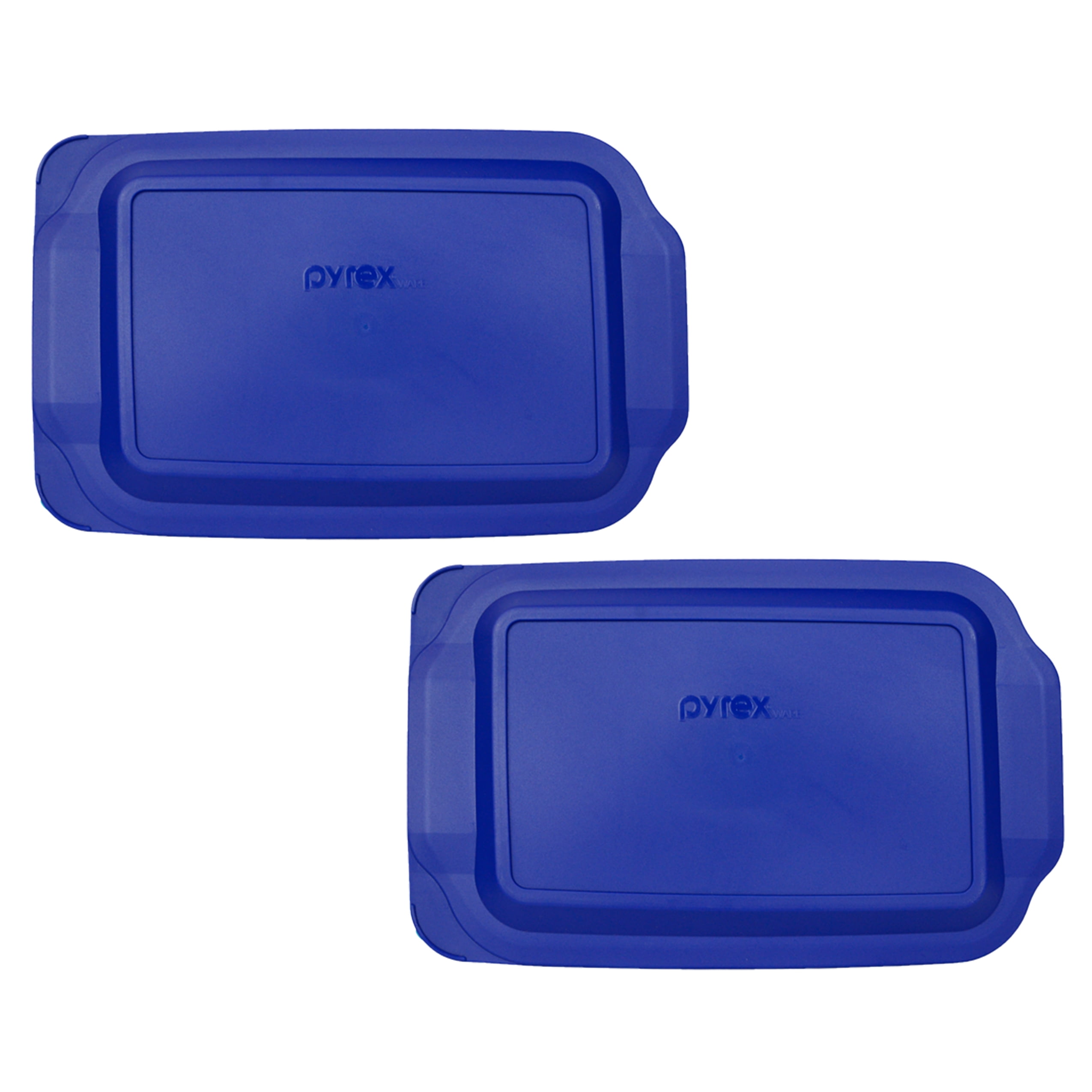 Pyrex, Baking Dish Lids, 3-Quart Lagoon Blue, 2-Pack - Walmart.com