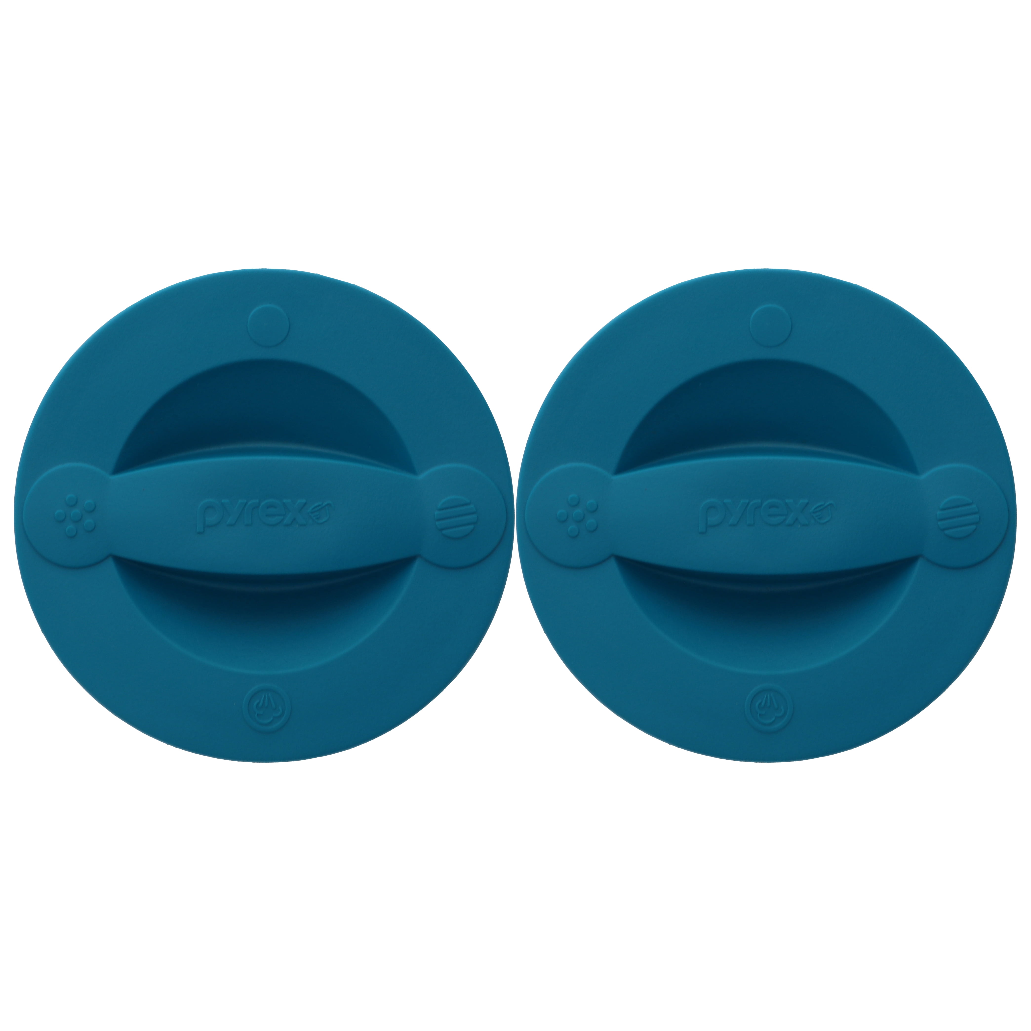 Pyrex 516-RRD-PC Adriatic Blue 2-Cup Measuring Cup Lid (2-Pack ...