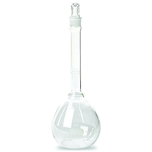 Pyrex® #5640-500, 500mL Class A Volumetric Flasks with Pyrex® Glass ...