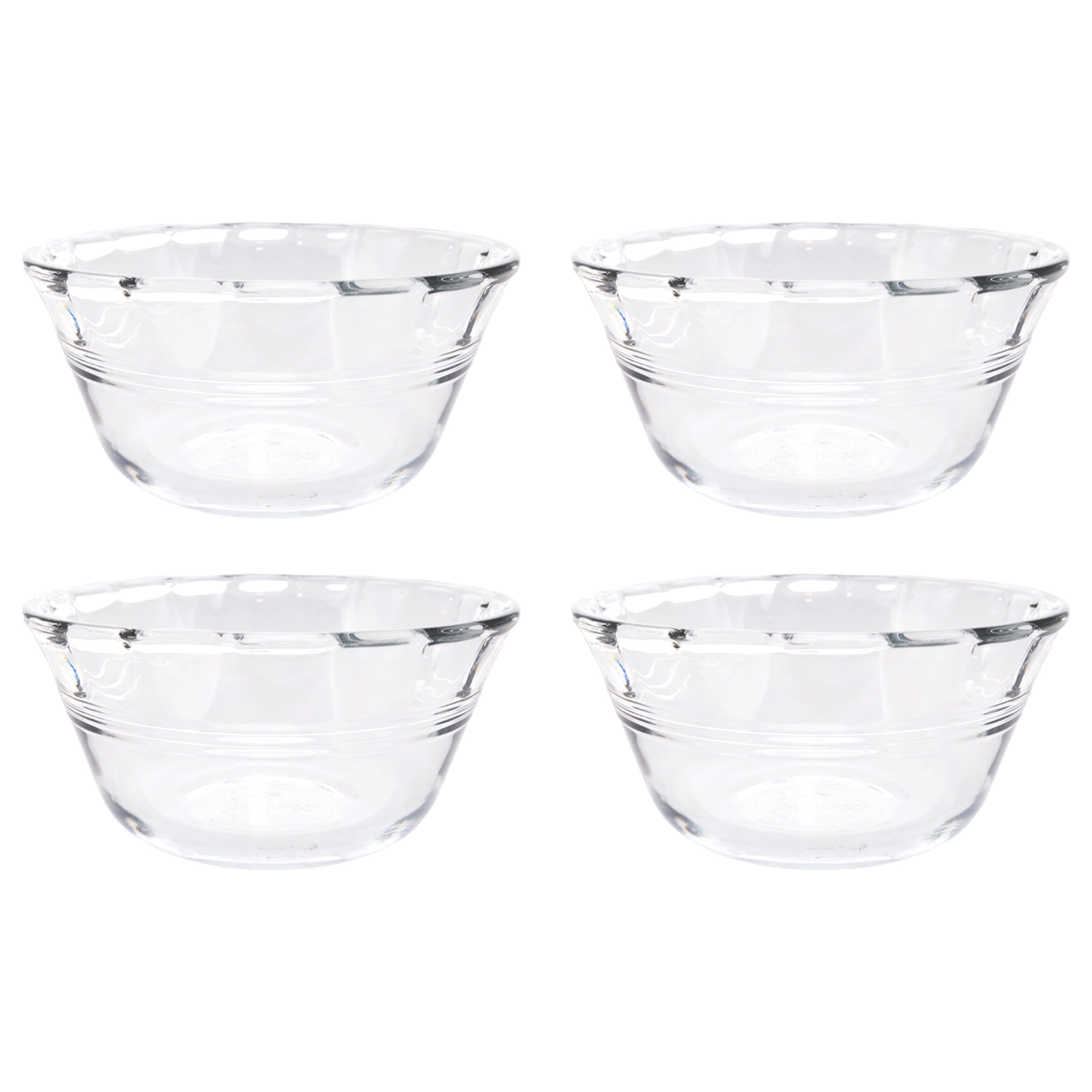 Pyrex 6001142 6oz 4-Piece Glass Custard Bowls - Walmart.com