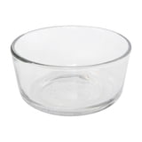 Pyrex 7200 2-Cup Oven Safe Round Clear Glass Storage Bowl (Lid Sold ...