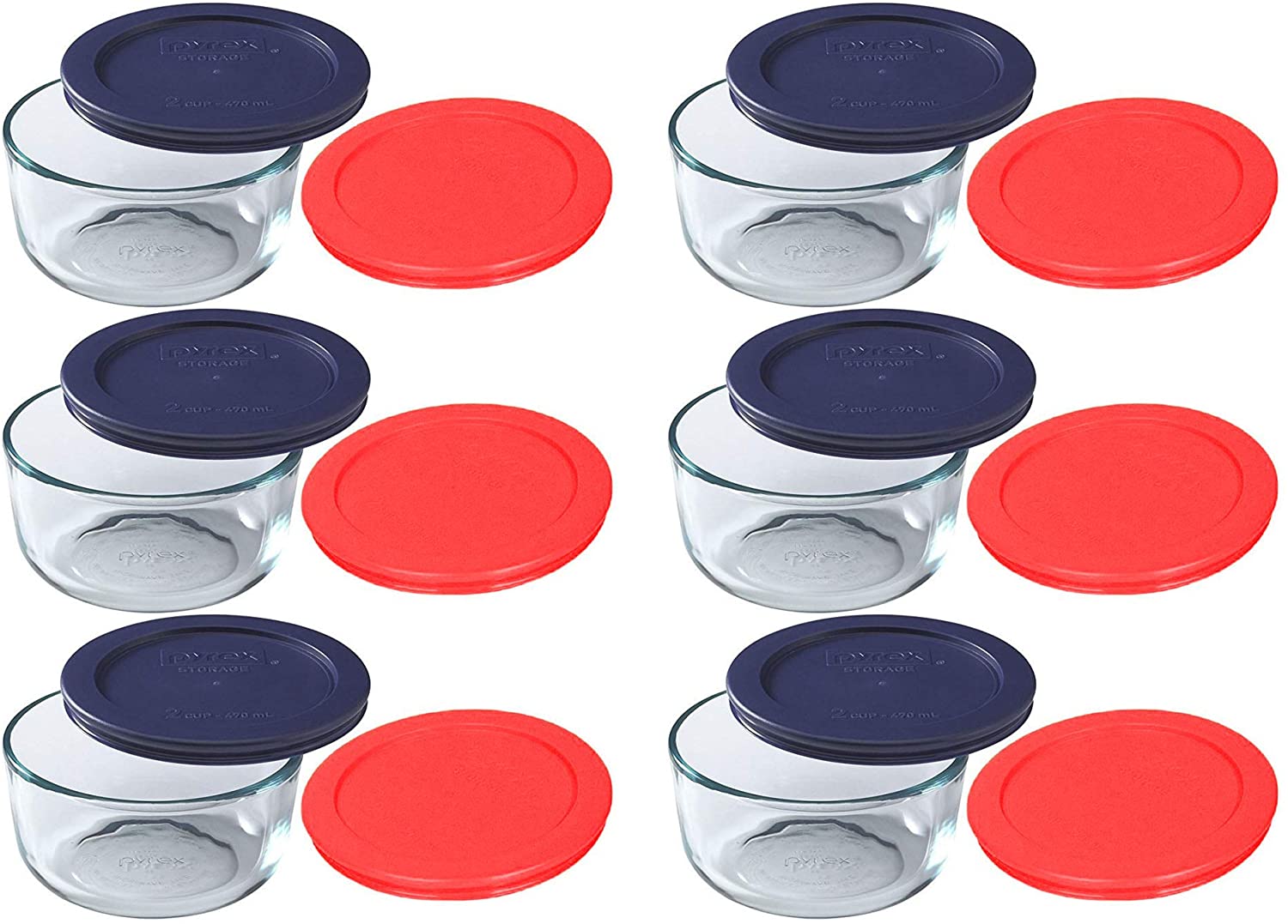 Pyrex® Star Wars™, Glass Storage, Multi Colored, 6 Piece Set - Walmart.com