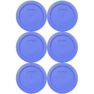 Pyrex Blue BPA-Free Plastic Replacement Lid C-233-PC, Non-Porous ...
