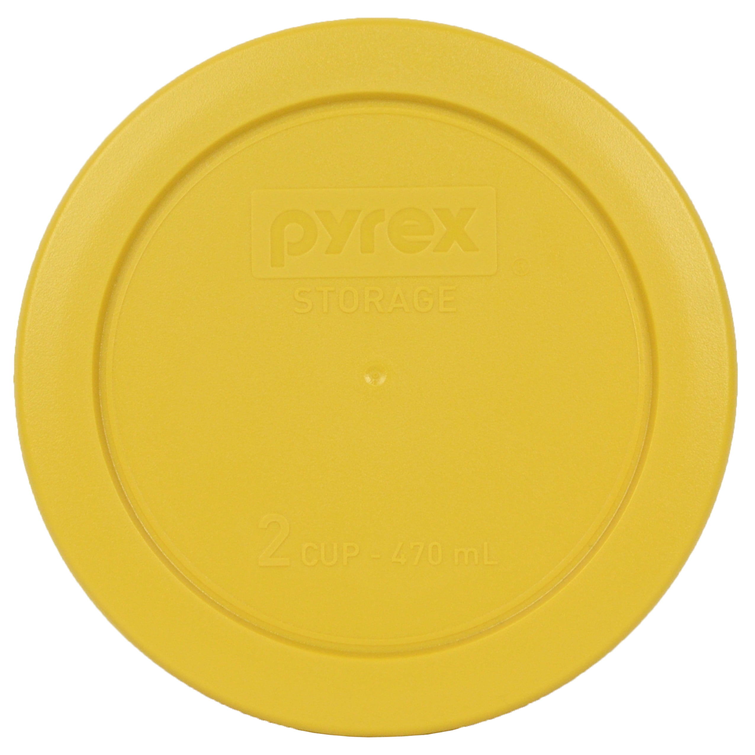 Pyrex 7200-PC Butter Yellow Plastic Food Storage Replacement Lid Cover ...